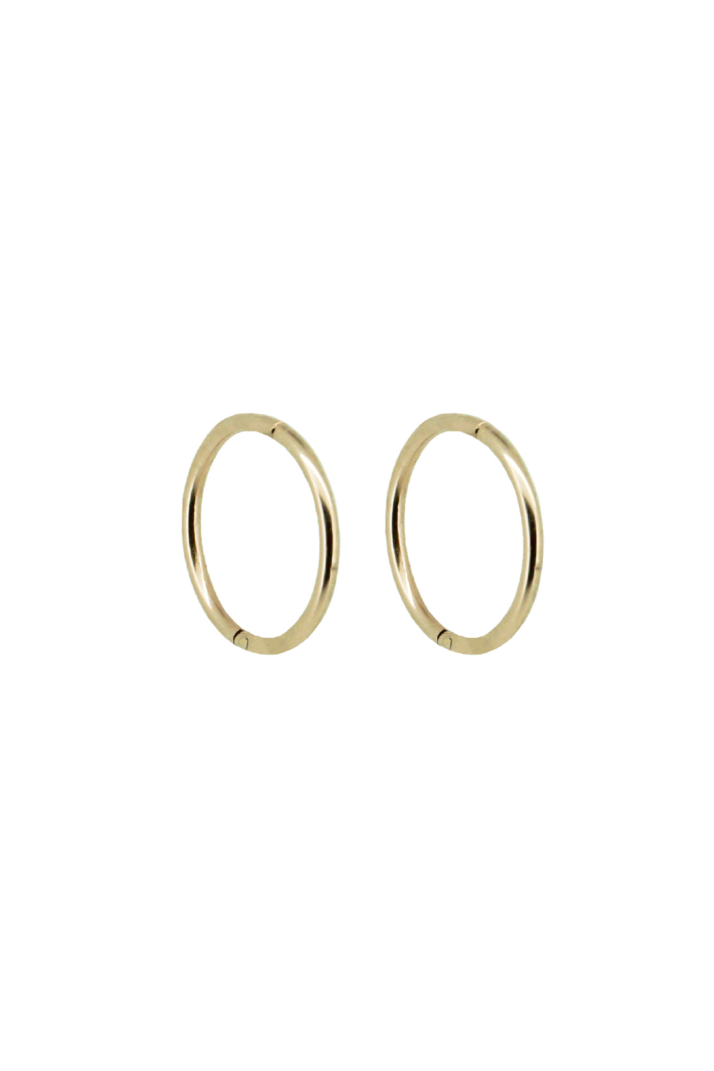 Basic Hoops Solid Gold – Artefact